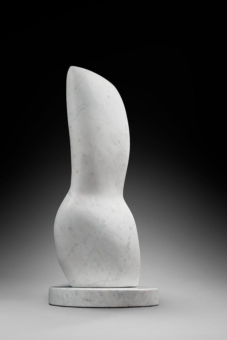 Marble sculpture "She" 1985, by Mathias Liptay For Sale at 1stDibs