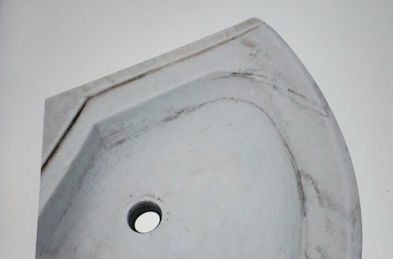 Marble Stone Sink Corner Basin For Sale at 1stDibs