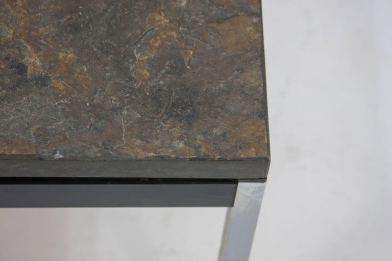 Slate Slab Coffee Table, 1960s at 1stDibs