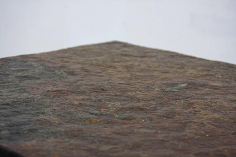 Slate Slab Coffee Table, 1960s at 1stDibs