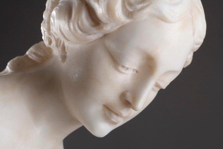 Marble Statue Bather or Nymph Going in the Bath after Falconet at ...