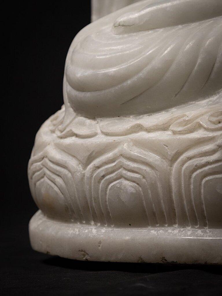 Marble Stone Burmese Buddha Statue from Burma For Sale at 1stDibs