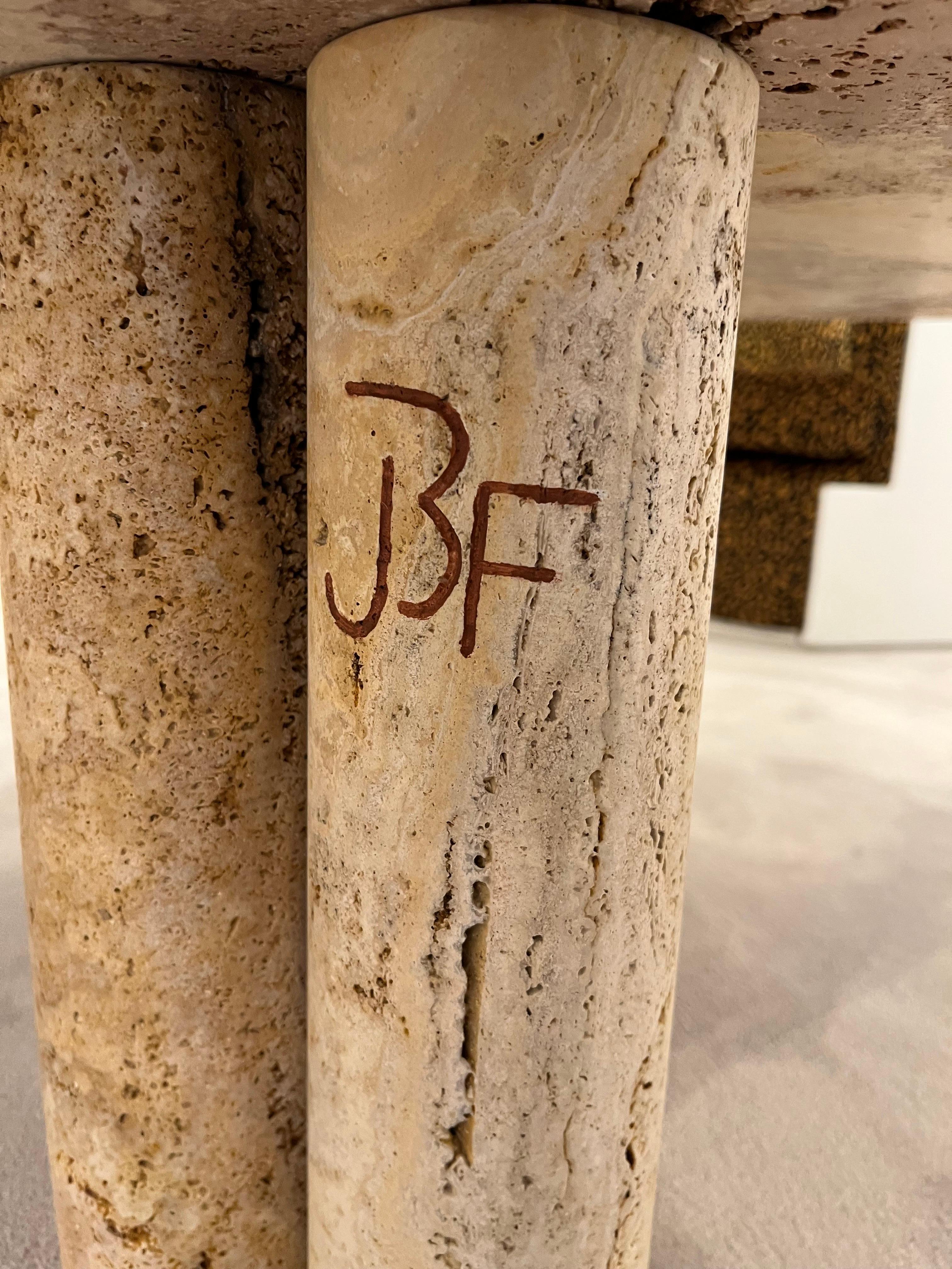 Marble Table by Jean Frederic Bourdier at 1stDibs