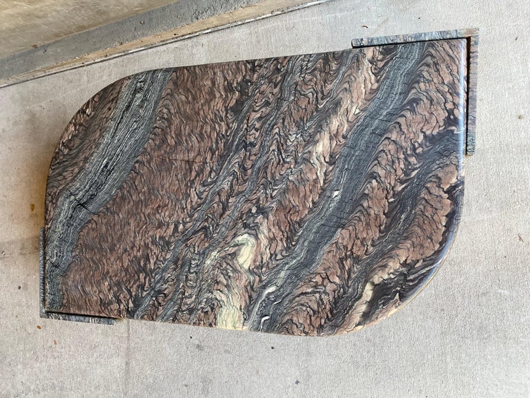 Marble Teardrop Cocktail Table, Italy, 1980's For Sale at 1stDibs