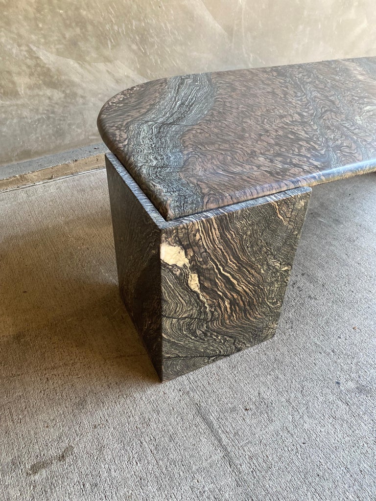 Marble Teardrop Cocktail Table, Italy, 1980's For Sale at 1stDibs