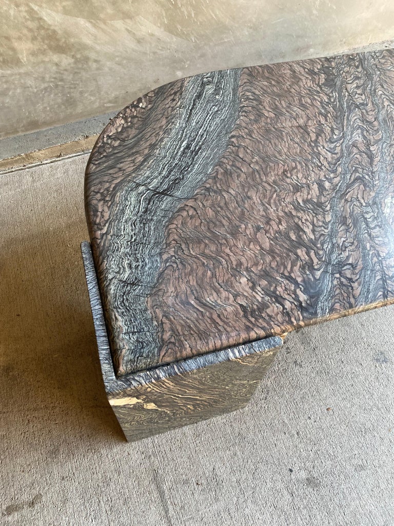 Marble Teardrop Cocktail Table, Italy, 1980's For Sale at 1stDibs