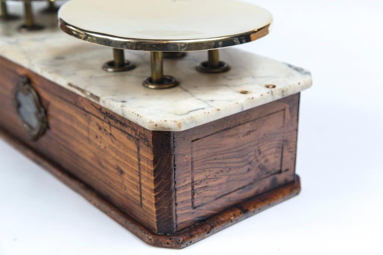 Marble Top Bakery Scale, France, Late 19th Century at 1stDibs | bakery ...