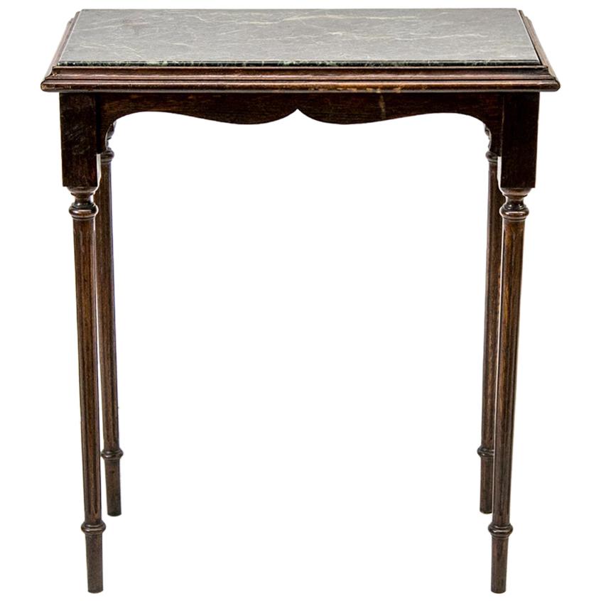 Marble-Top Center Table by Maitland-Smith at 1stDibs