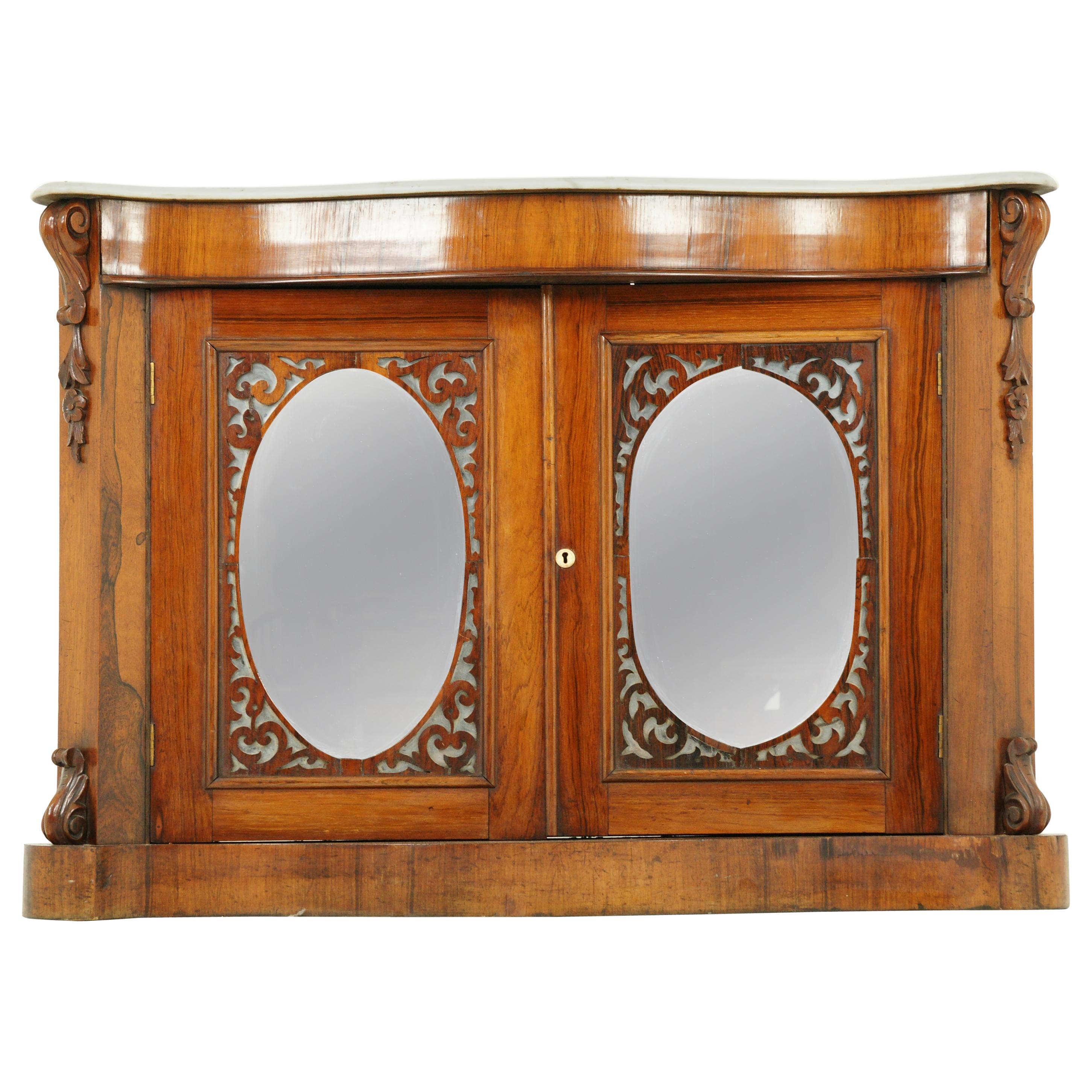 Antique Scottish Victorian Mahogany Sideboard, Buffet, Server ~1870~ at ...