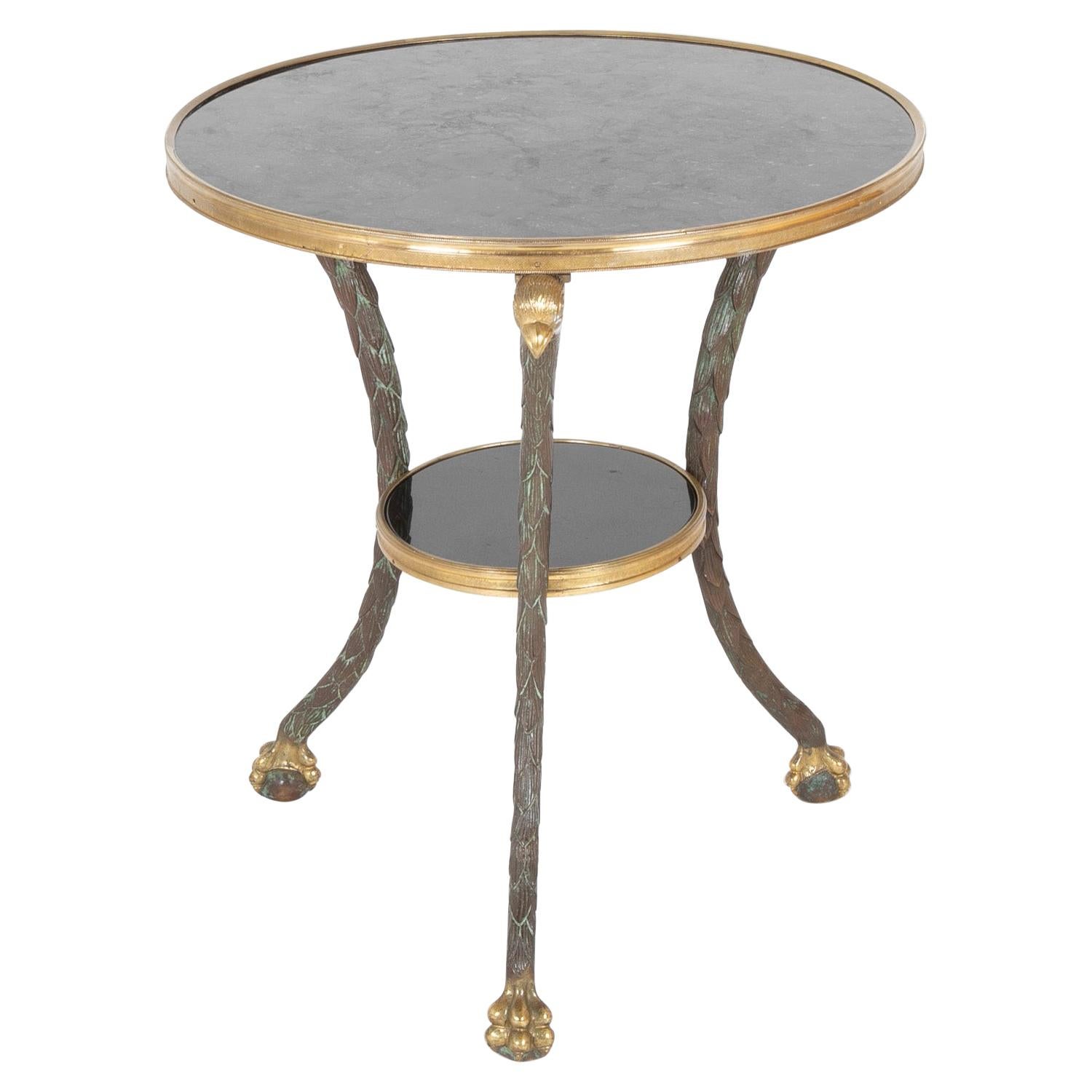 Marbletop Gueridon Table at 1stDibs