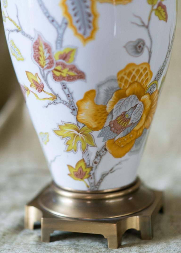 Marbro French Porcelain Lamps at 1stDibs