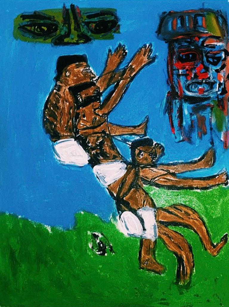 Marc Andre - Untitled (Floating Figure) For Sale at 1stDibs