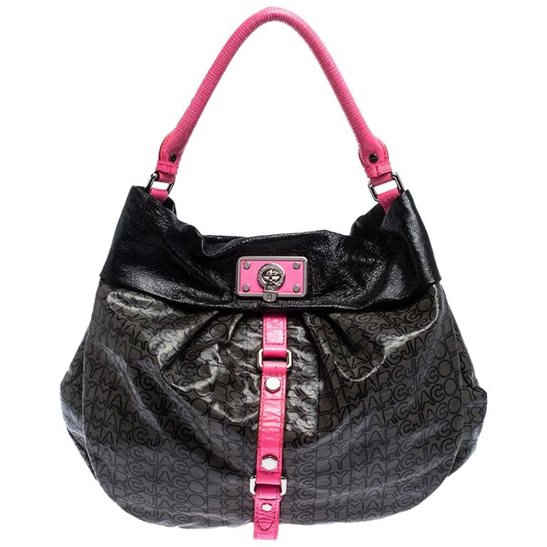 Marc By Marc Jacobs Multicolor Coated Fabric and Leather Lil Riz Hobo ...