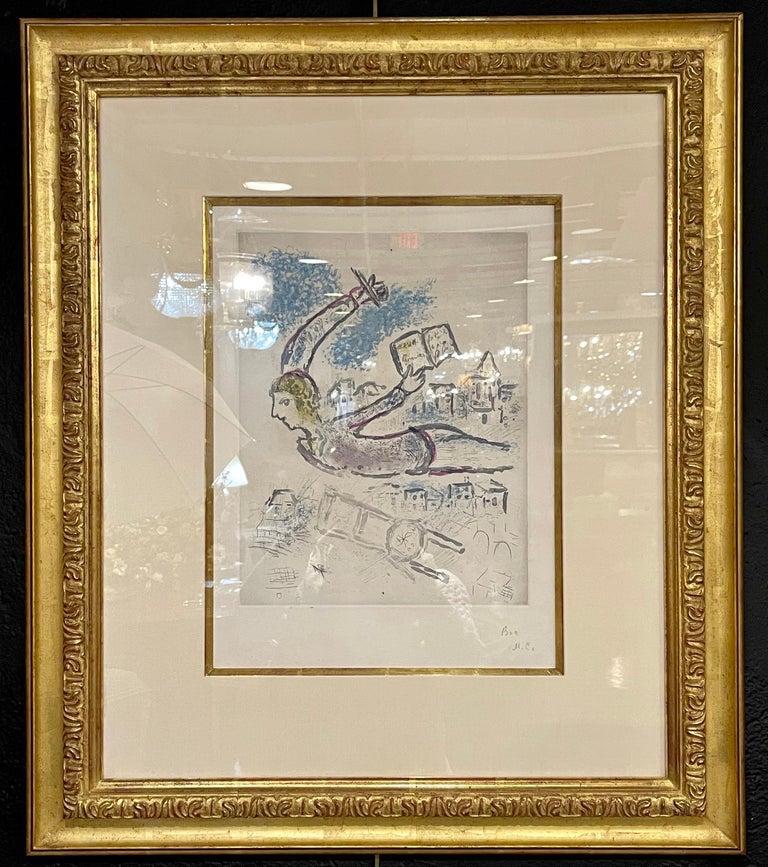 Marc Chagall, Etching Plate 2, from De Mauvais Sujets (Bad Elements ...