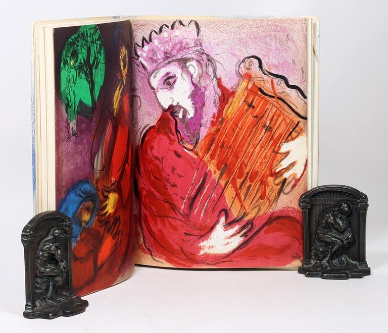 Marc Chagall, Illustrations for the Bible, with Original Color Drawing ...