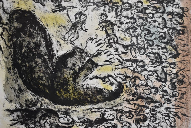 Marc Chagall Limited Edition Lithograph "Jeremiah" 37/50, Circa 1980 at ...