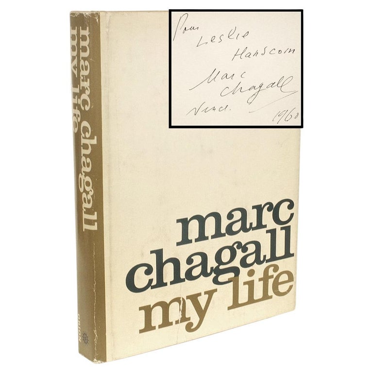 Marc Chagall My Life, First Edition, Inscribed Presentation Copy, 1960 ...