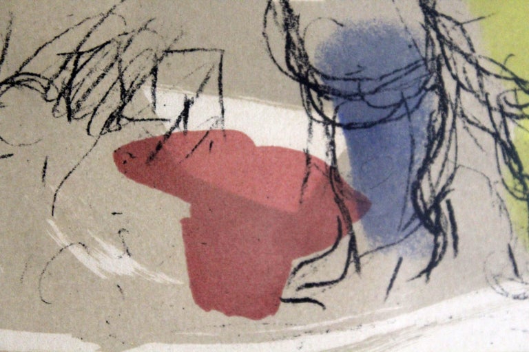 Marc Chagall Petits Paysans I Hand Signed Lithograph in Colors 5/50 ...