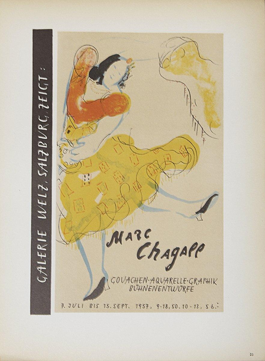 Signed Chagall Lithographs - 547 For Sale on 1stDibs | marc chagall ...