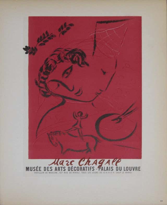 Signed Marc Chagall Lithographs 513 For Sale On 1stdibs Marc