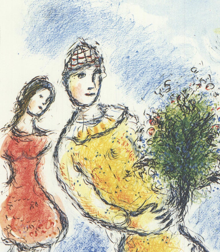 Marc Chagall - 1981 Marc Chagall 'Dans le Ciel de l'Opera' Modernism ...
