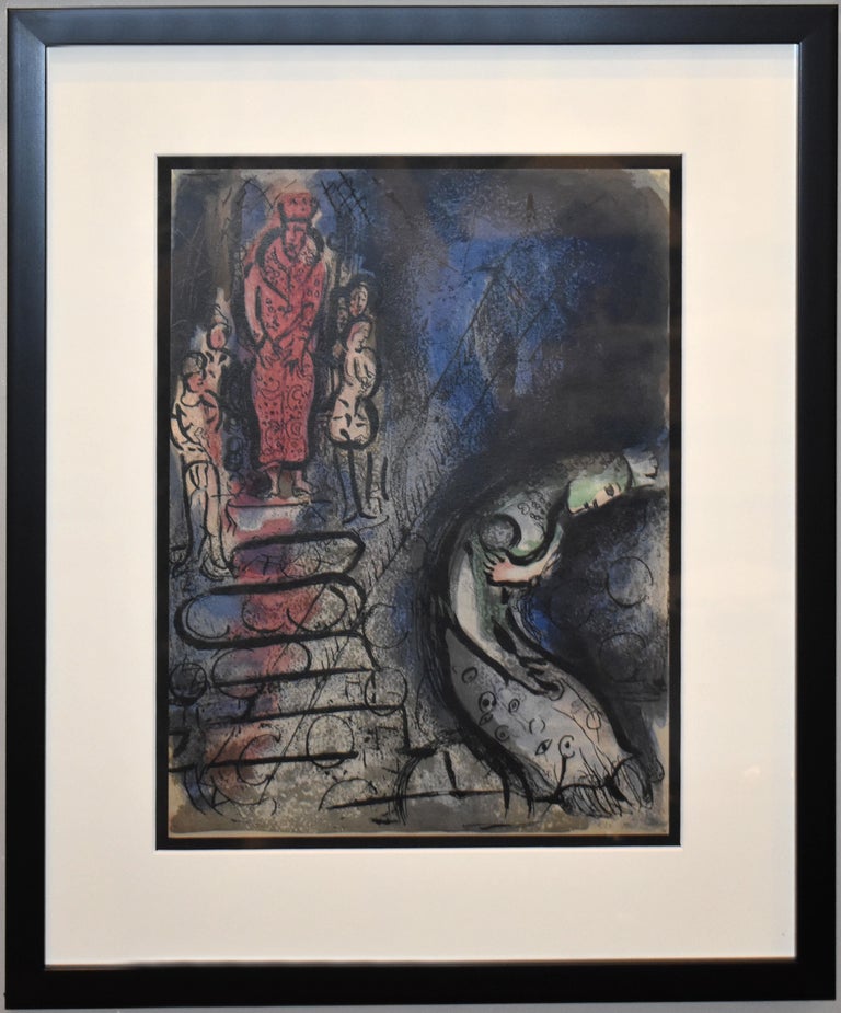 Marc Chagall - Ahasuerus Sends Vashti Away For Sale at 1stDibs