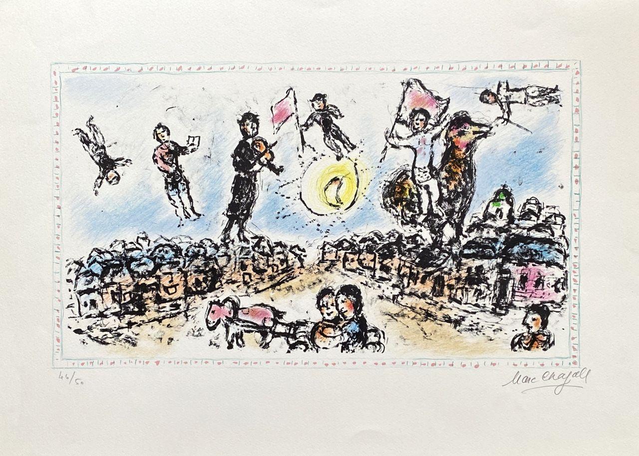 Marc Chagall - The Poesy - Original Lithograph - 150 copies at 1stDibs