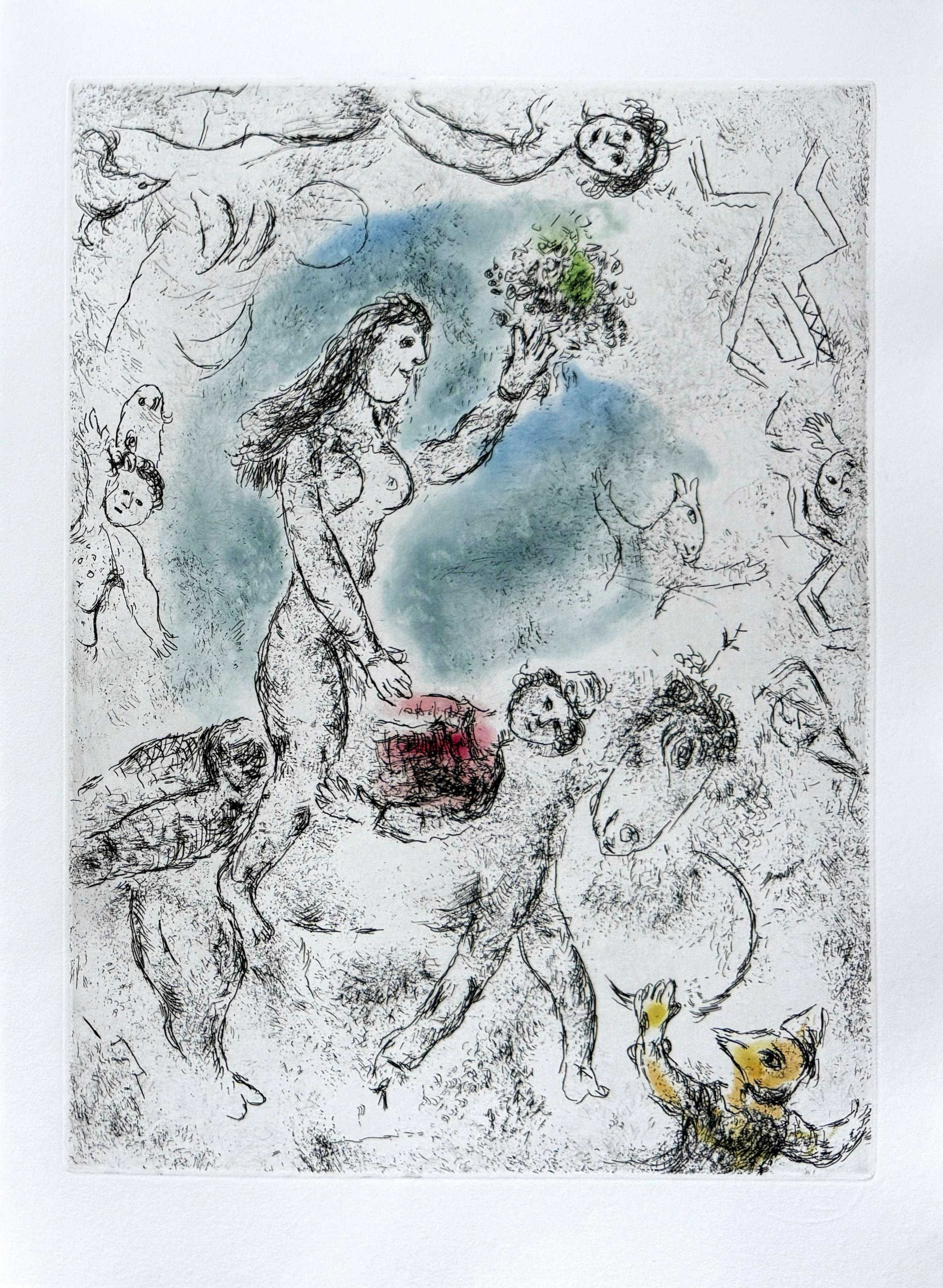 Marc Chagall - Celui qui dit les choses sans rien dire, Planche XXIV ...