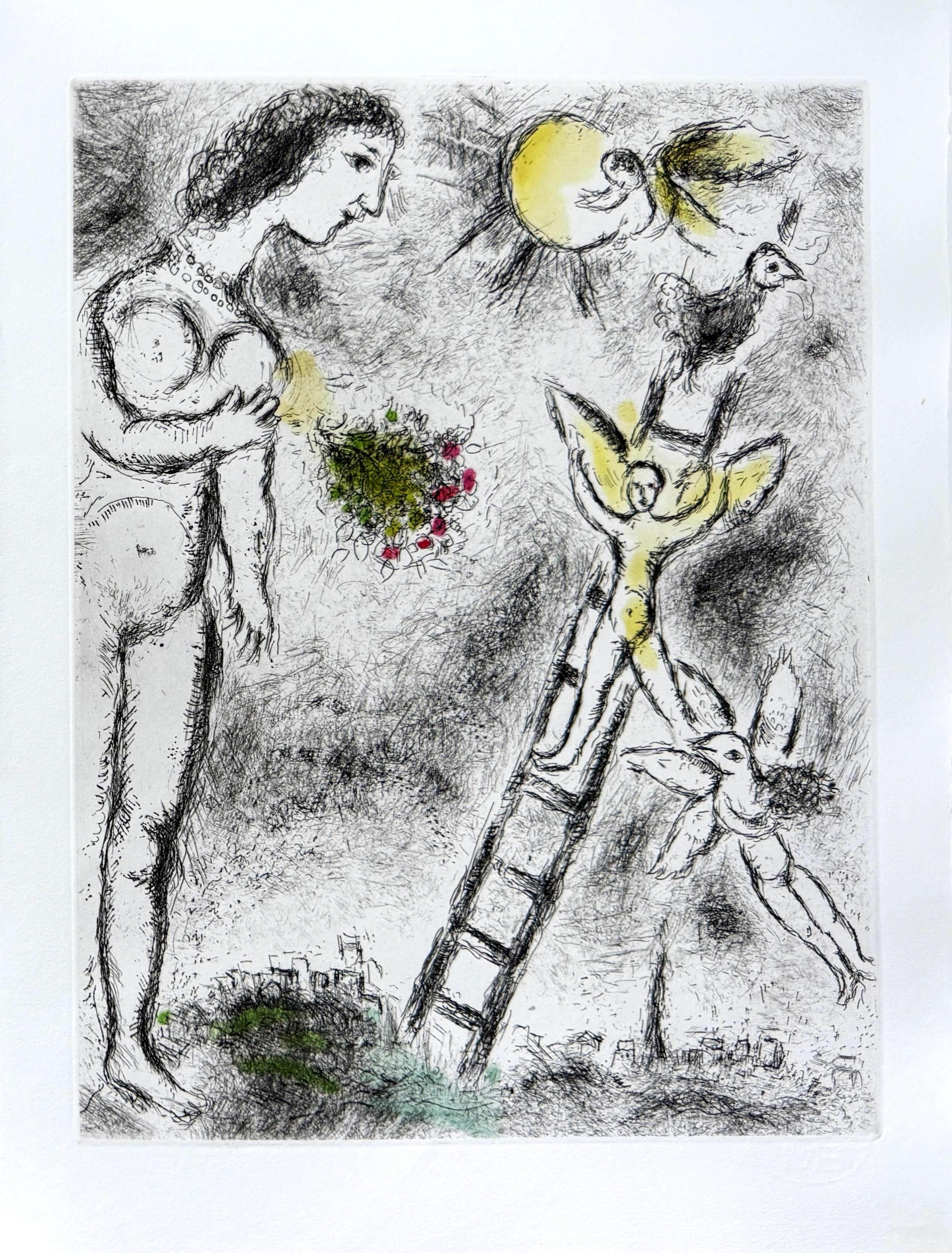 Marc Chagall - Celui qui dit les choses sans rien dire, Planche XXIV ...