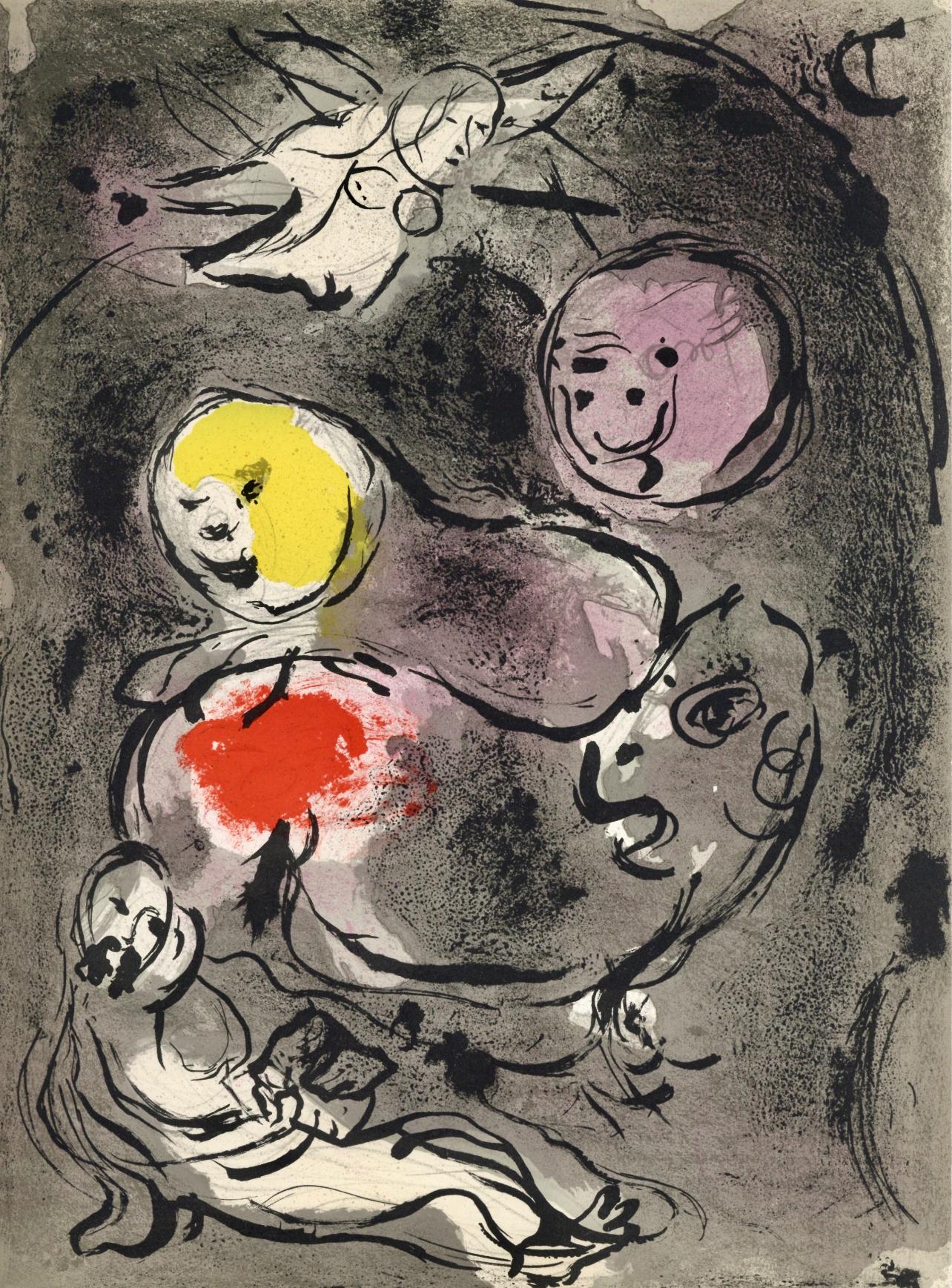 Chagall Bible - 350 For Sale on 1stDibs | marc chagall bible, chagall ...