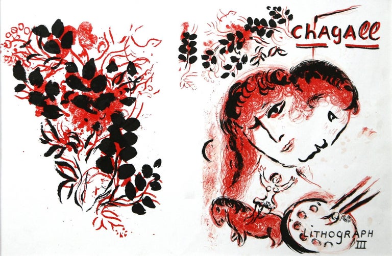 Marc Chagall - Chagall Lithographe III , Mourlot, Paris 1965 two ...