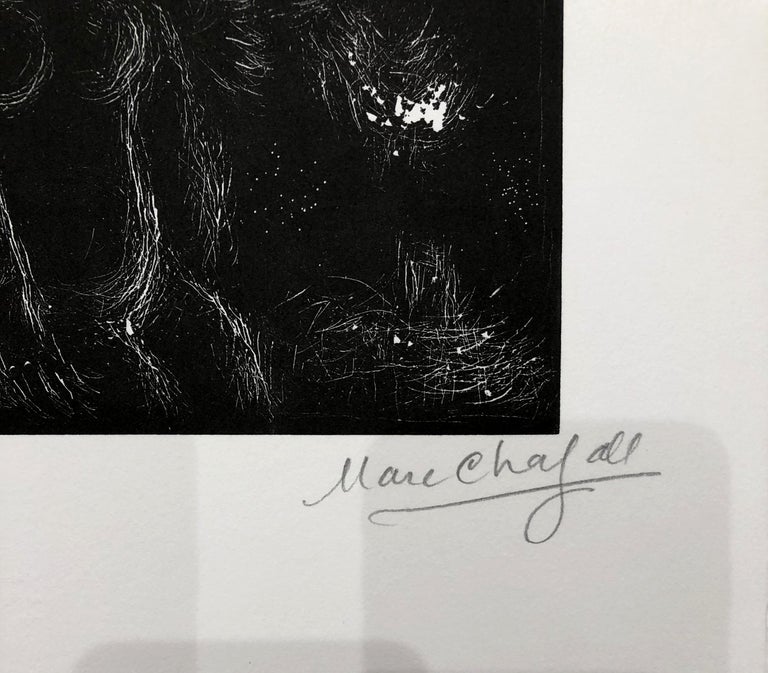 Marc Chagall - Composition - Original Linocut Handsigned - 40 copies ...