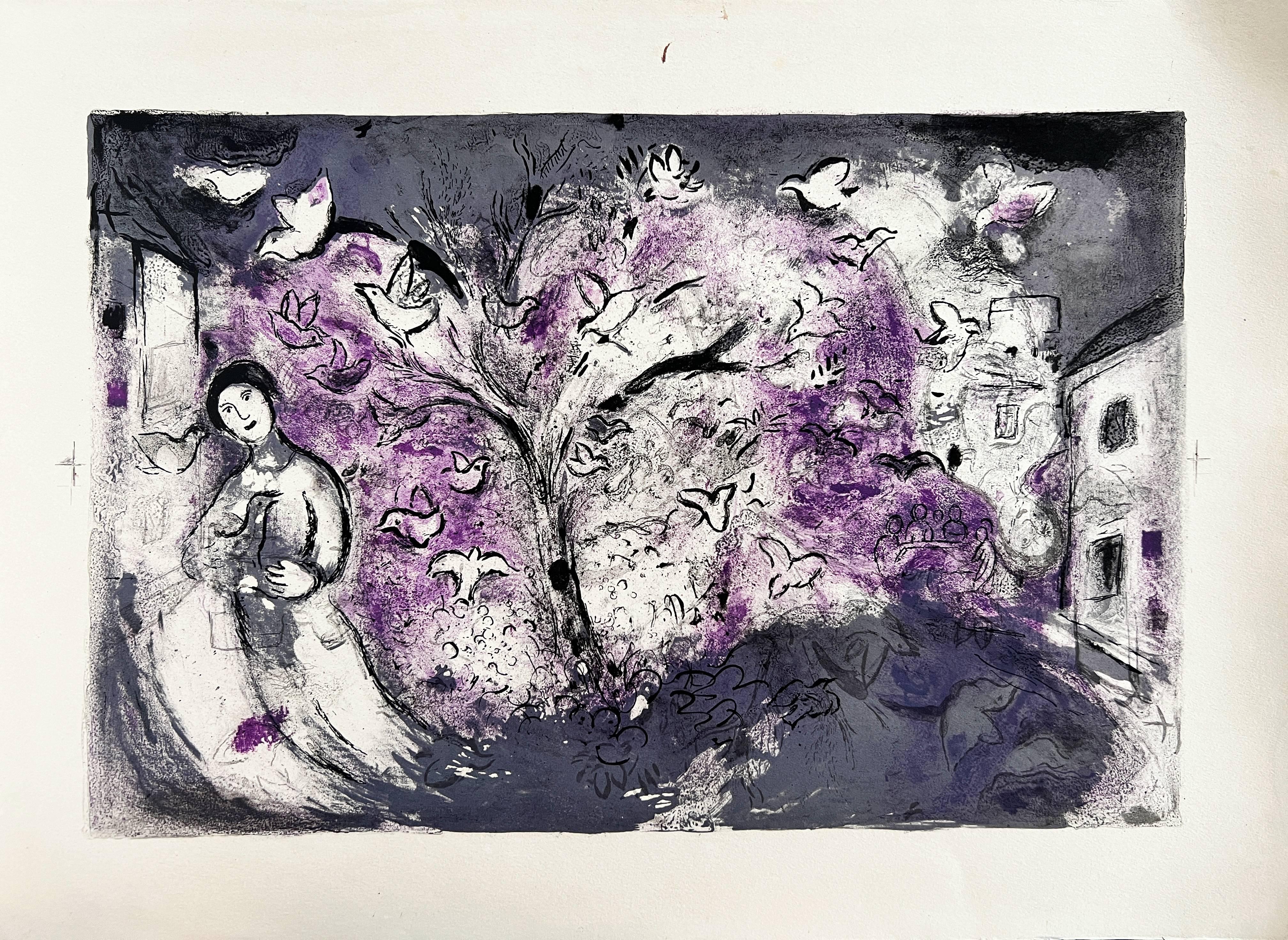 Marc Chagall - Disrobing Her with His Own Hand..., from Four Tales from ...