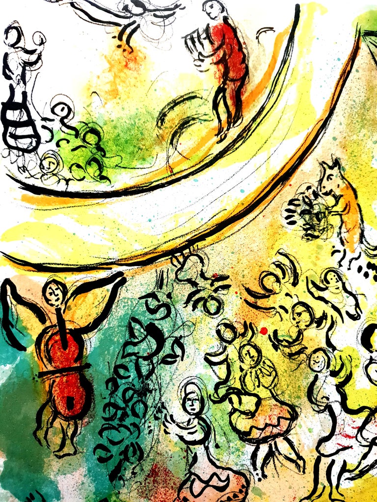 Marc Chagall - Frontispiece for "Le Plafond de l'Opéra de Paris" For ...