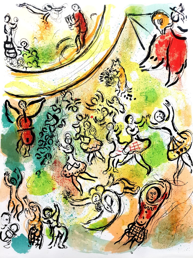 Marc Chagall - Frontispiece for "Le Plafond de l'Opéra de Paris" For ...