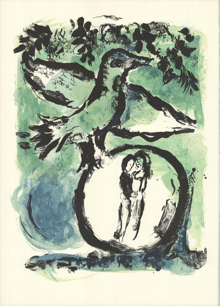 Marc Chagall - Green Bird at 1stDibs