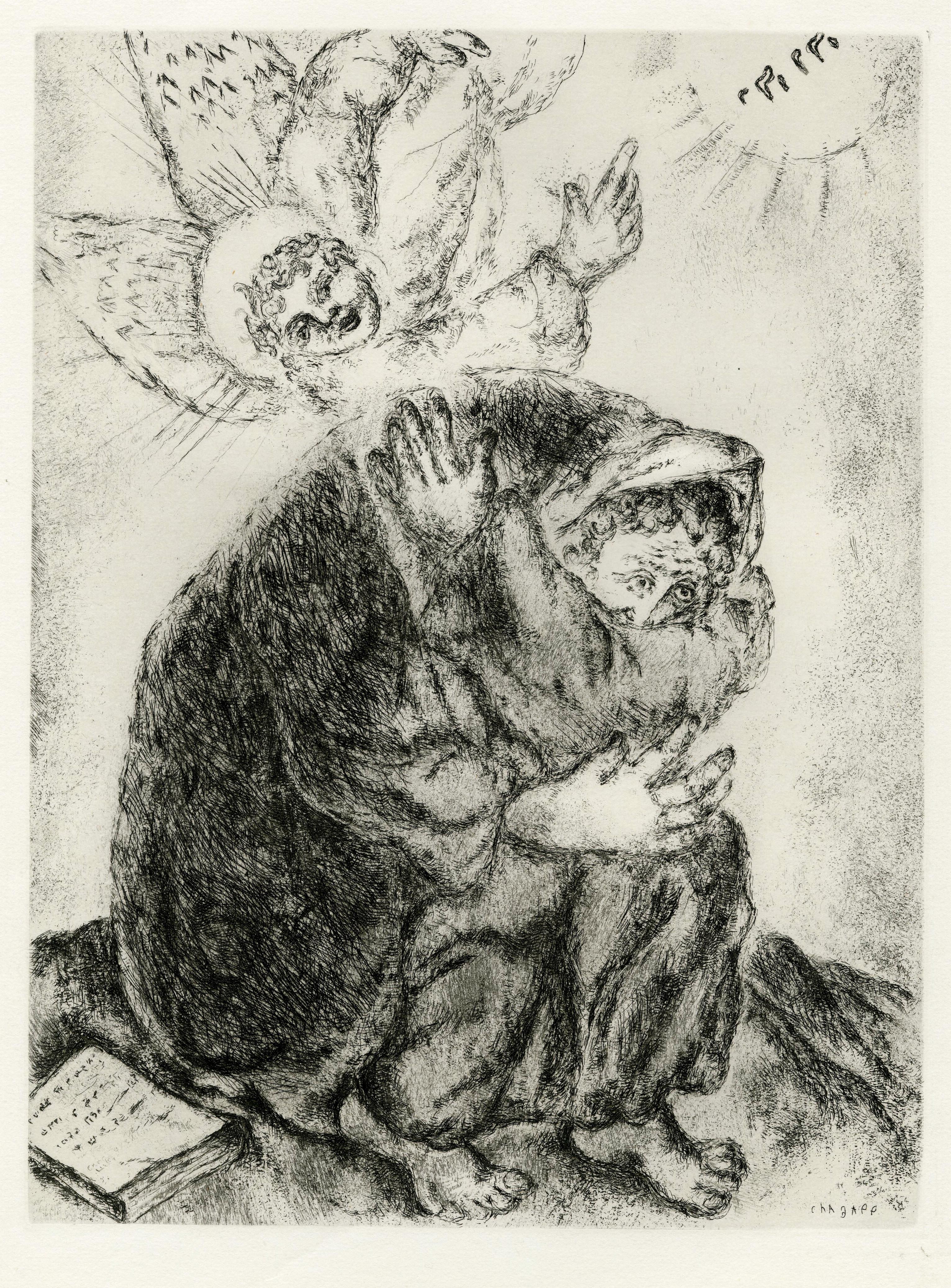 Marc Chagall – „Das Gebet des Jesaja“ im Angebot bei 1stDibs