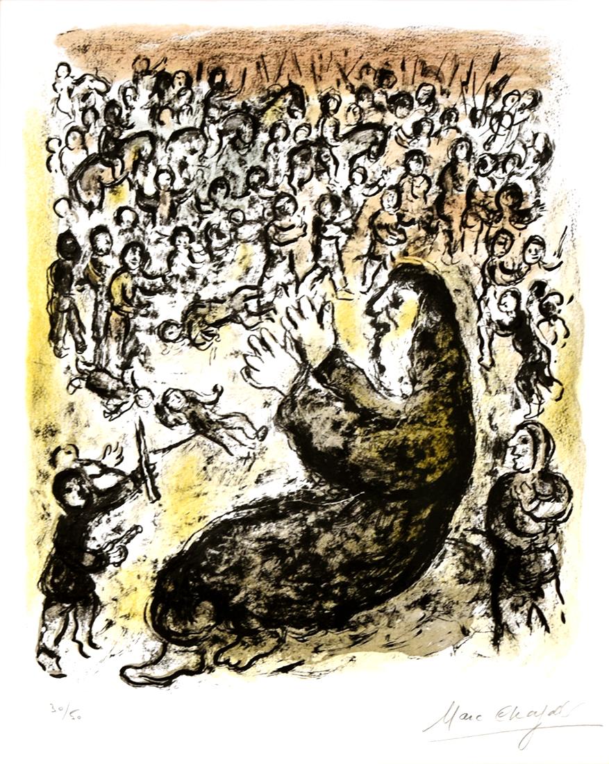 Marc Chagall - Jeremiah For Sale at 1stDibs