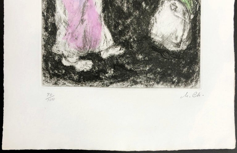Marc Chagall - JOSHUA AT THE ROCK OF SHECHEM For Sale at 1stDibs