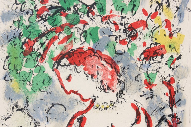 Marc Chagall - Jour de Printemps (Spring Day) Figurative Abstract ...