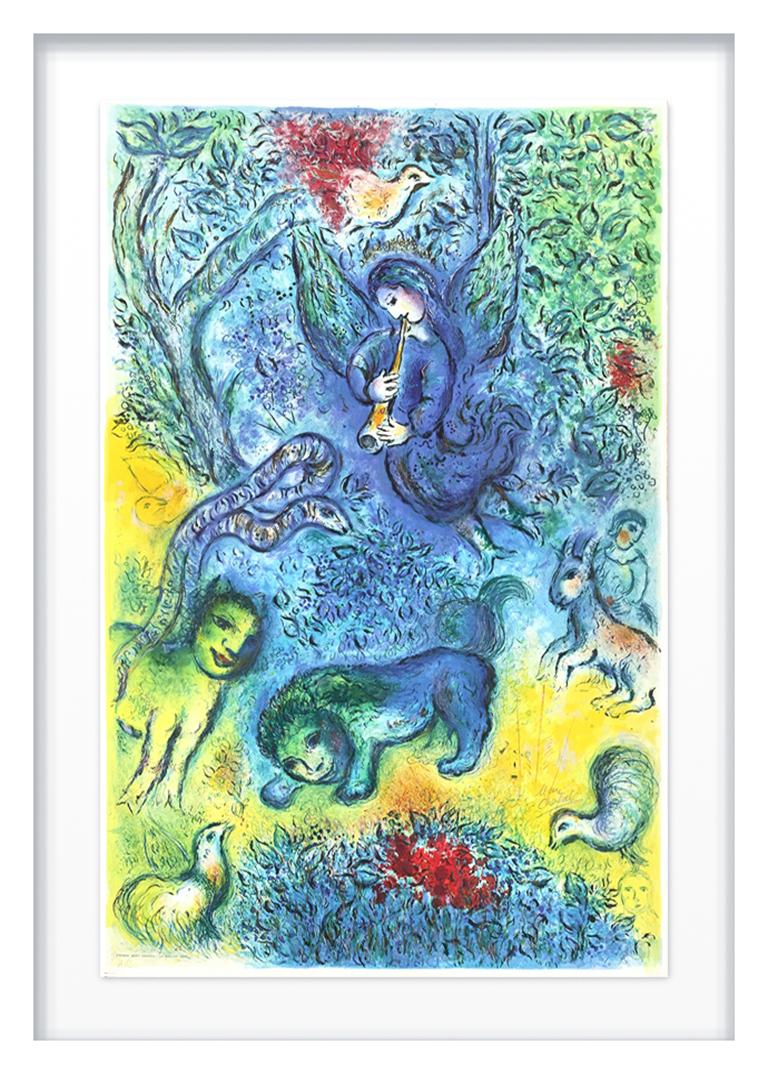 Marc Chagall – „La flte enchante (Die magische Flöte), 1967“ im Angebot ...