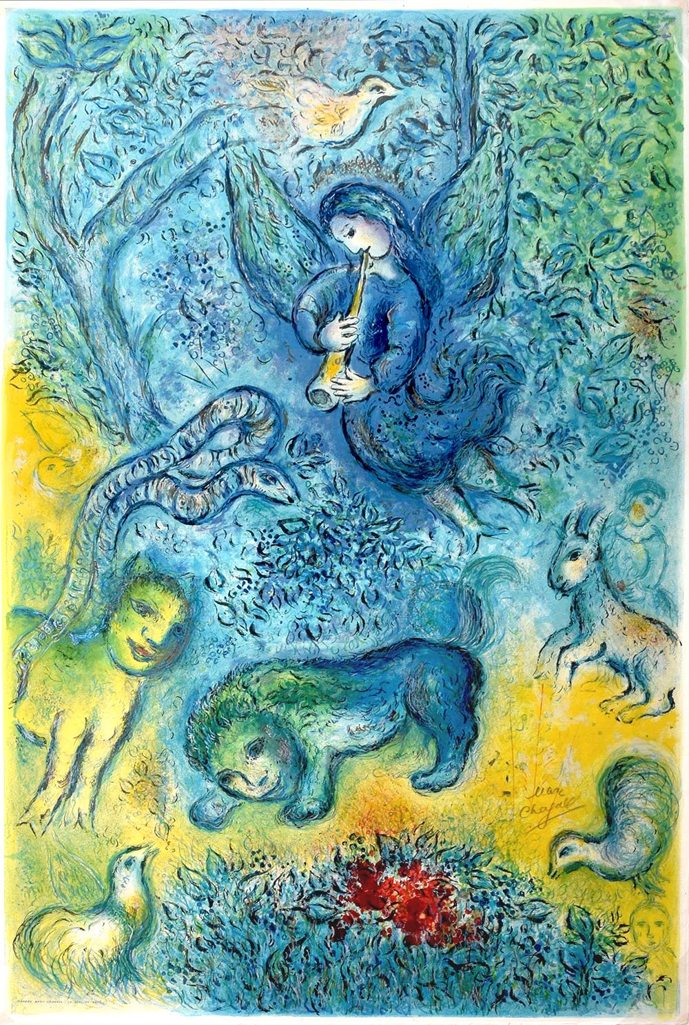 Marc Chagall - Le Jardin De Pomone (The Garden of Pomona) For Sale at ...