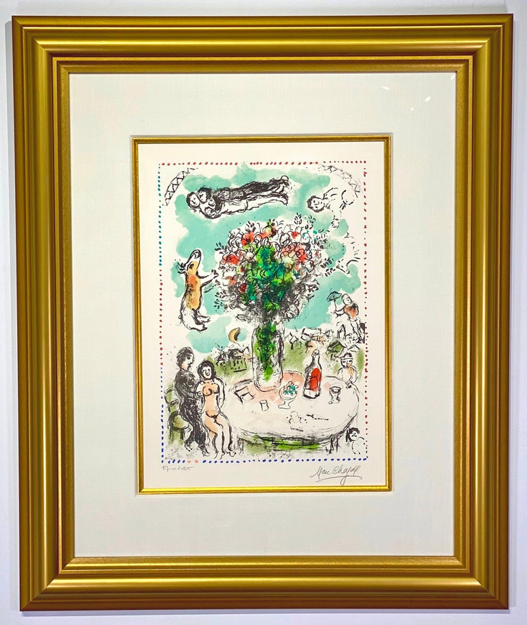 Marc Chagall - Marc Chagall “La Table des amant” at 1stDibs