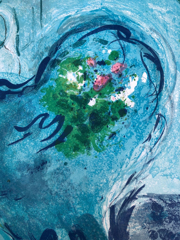 Marc Chagall - Landscape With Rooster - Original Lithograph Handsigned ...