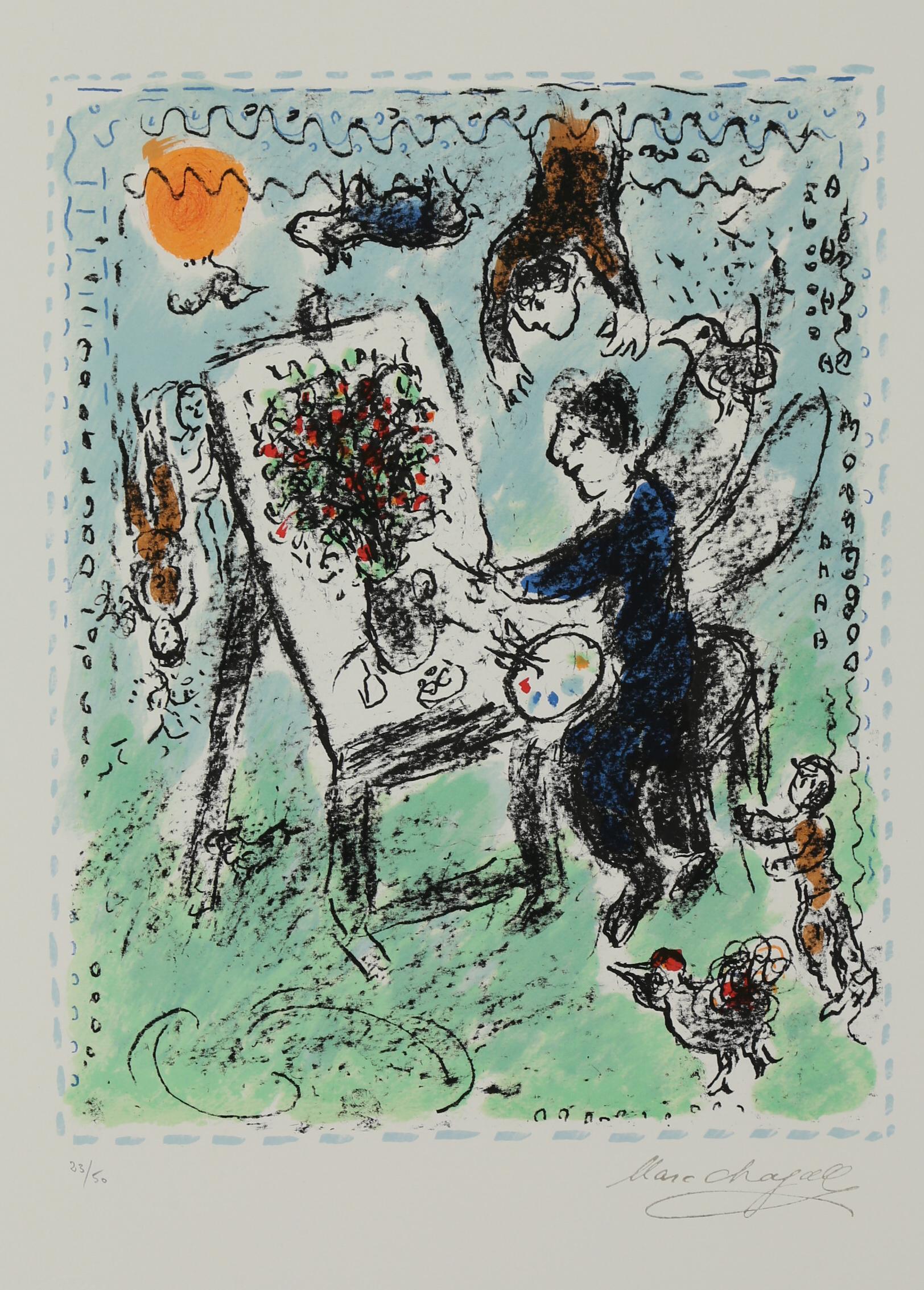 Marc Chagall - Marc Chagall - Horsewoman - Original Lithograph For Sale ...