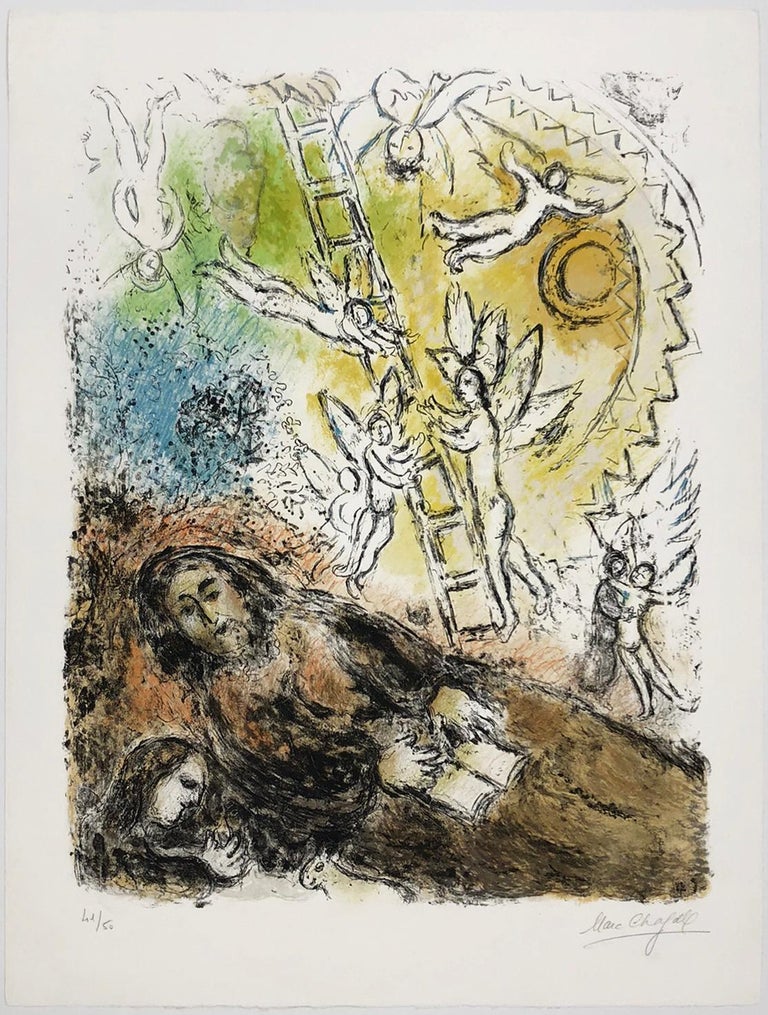 Marc Chagall - LE PROPHETE (MOURLOT 713) For Sale at 1stDibs