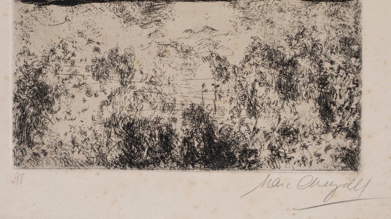 Marc Chagall - Les Deux Chèvres (Two Goats) - Original Etching by Marc ...