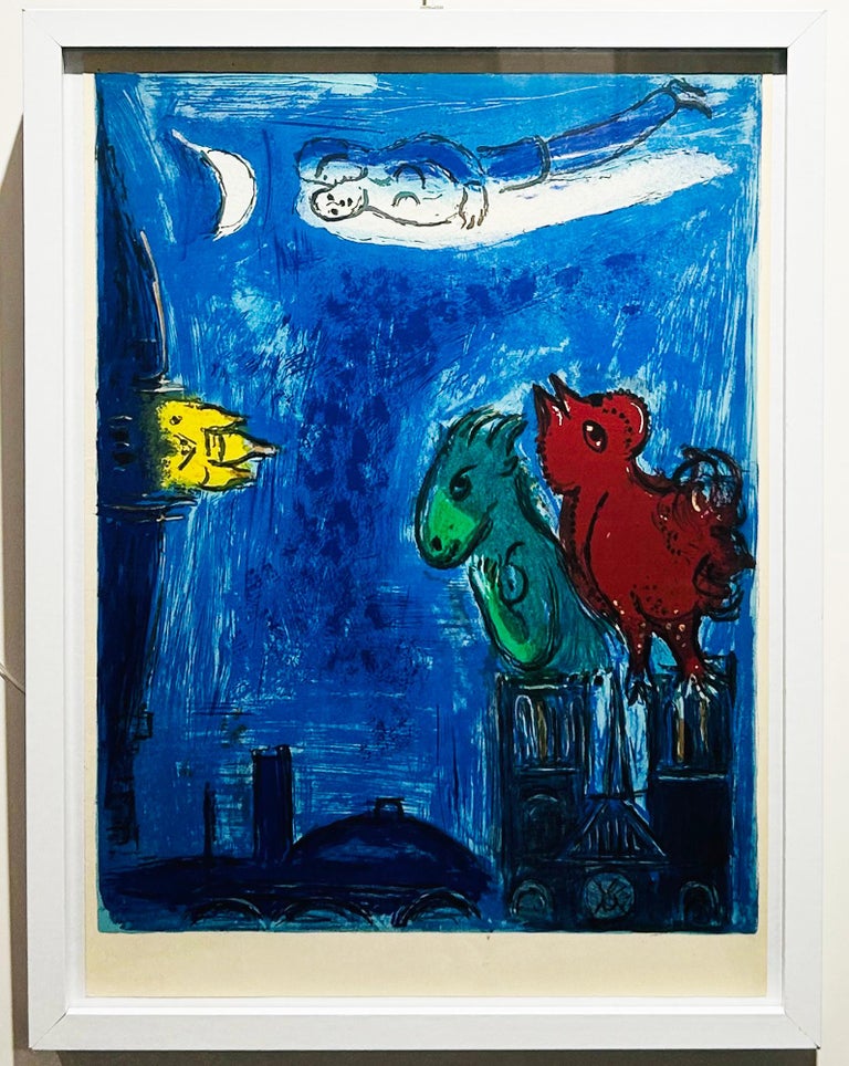 Marc Chagall - Les monstres de Notre-Dame. 1954. For Sale at 1stDibs