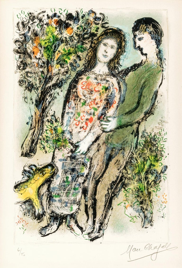 Marc Chagall - L'oranger (The Orange Tree), 1975 For Sale at 1stDibs