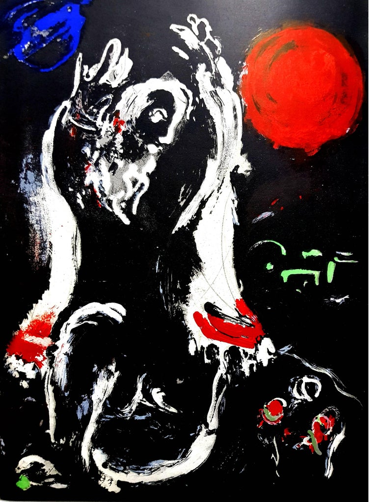 Marc Chagall - Marc Chagall - The Bible - Original Lithograph For Sale ...